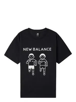 NEW BALANCE X Noritake Crossover Short Sleeve T-shirt - Black