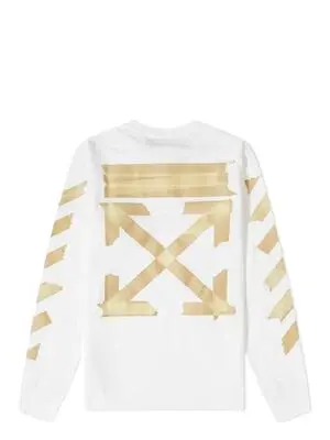 Off-White Ss20 Tape Arrows Printing Long Sleeve - White