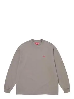 Supreme Supreme Ss26 Small Box L/s T-shirt 'grey' Grey