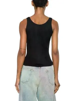 Amiri Embroidered Logo Tank Top - Black