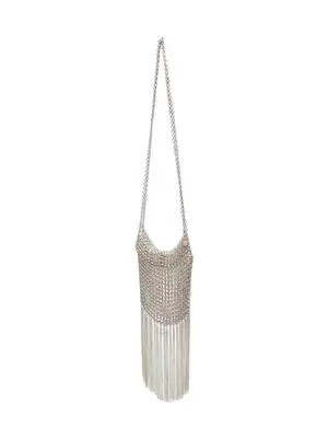SILVIA GNECCHI Apollonia Shoulder Bag Silver