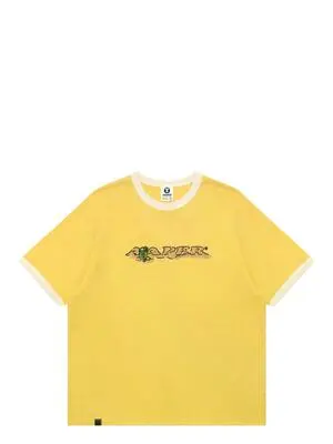 AAPE BY *A BATHING APE Graphic-print T-shirt - Yellow