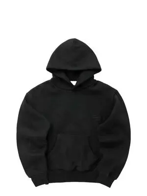 Fear Of God Essentials Logo-print Cotton Hoodie - Black