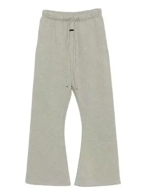 Fear Of God Flared Cotton Track Pants - Grey