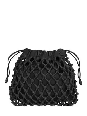 THE FRANKIE SHOP Small Morgan Pouch Bag - Black