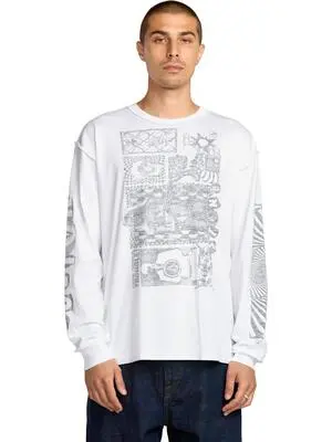 Volcom Povj Long Sleeve Tee - White