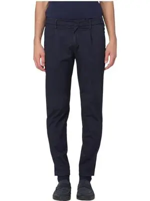 FAY Logo Casual Pants - Blue