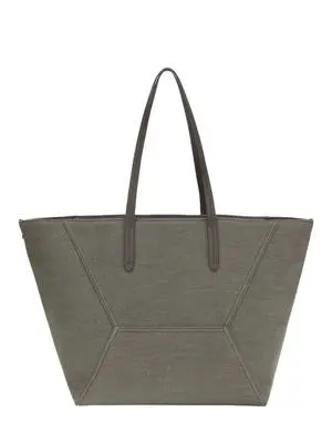 BRUNELLO CUCINELLI Brunello Cucinelli Open-Top Tote Bag