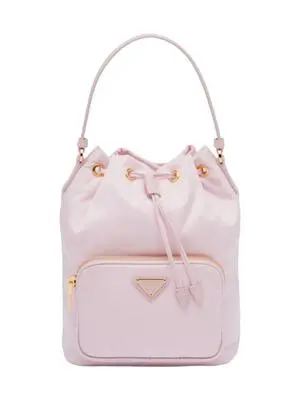 Prada Duet Bucket Shoulder Bag - Snow Pink