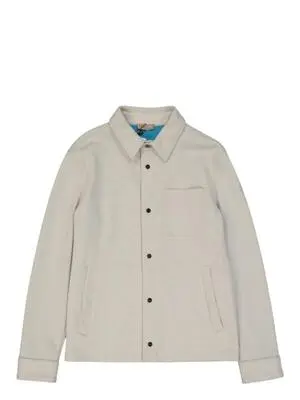 Herno Buttoned Shirt Jacket - Beige
