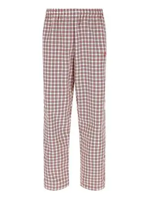 WILLY CHAVARRIA Ruff Rider Checked Pants - Multicolor