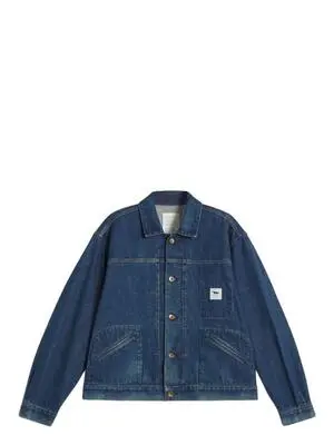 Maison Kitsuné X Kuro Selvedge Denim Jacket - No