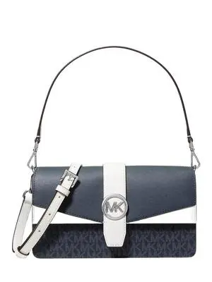 Michael Kors Greenwich Convertible Shoulder Bag - Black
