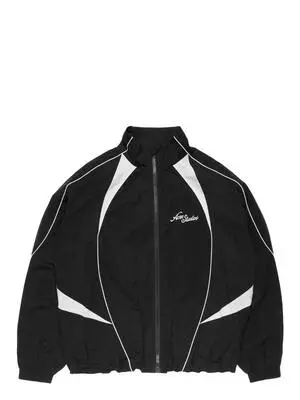 Acne Studios Contrast Panel Zip-up Jacket - Black