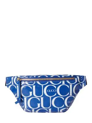 Gucci Printed Waist Pack - Blue