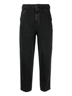 Closed Washed Tapered Jeans - Grey