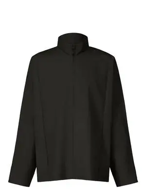 Issey Miyake High-neck Zip Jacket - Black