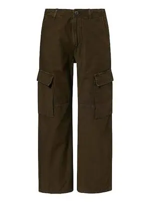 Citizens Of Humanity Cargo Cotton Trousers - Moss