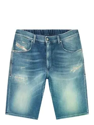 DIESEL® Drawstring Denim Shorts - Blue