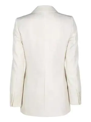 NILI LOTAN Weston Double-breasted Blazer - Neutrals