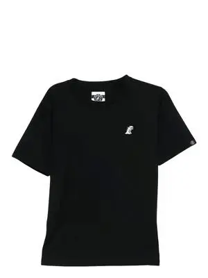 AGNES B. Dino-patch Crew-neck T-shirt - Black