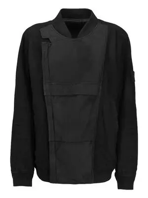 Stone Island Compass Patch Panelled Jacket - Black