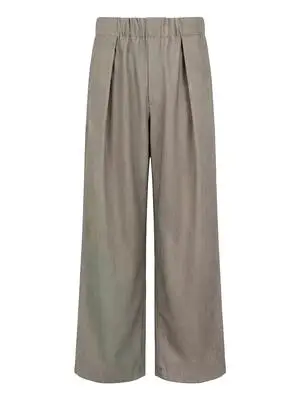 SOCIETE ANONYME Gatsby Pleated Trousers - Brown