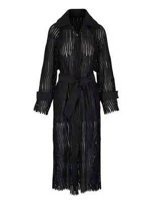 Akris Estelle Coat - Black