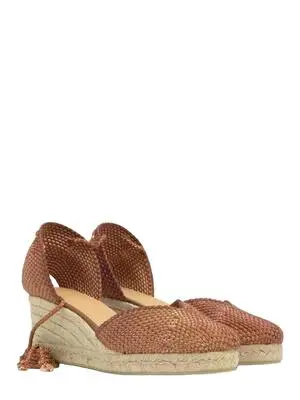 CastaÑer Cora Woven Espadrilles - Brown