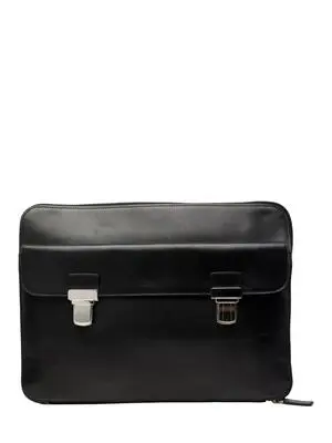 Saint Laurent 2014 Leather Clutch Bag - Black