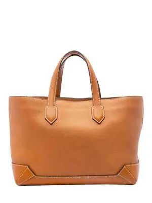 Hermès 2017 Maxibox Cabas 30 Tote Bag - Brown