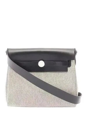Hermès Herbag Zip 20 Crossbody Bag - Grey