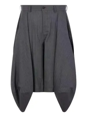 Comme Des Garçons Draped Trousers - Grey