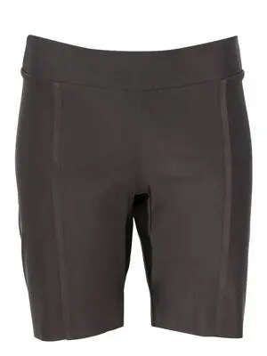 ROA Panelled Logo Detail Shorts - Brown