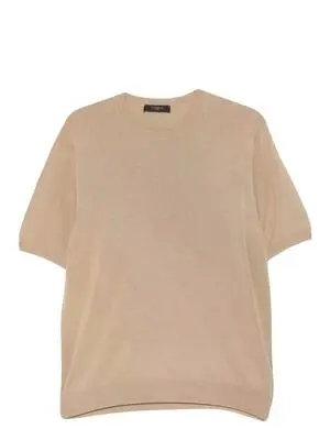 ZANONE Crew-neck T-shirt - Neutrals