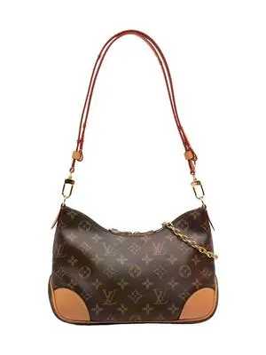 LOUIS VUITTON Monogram Boulogne Satchel - Brown