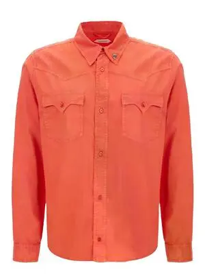 Versace Flap-pocket Shirt - Red