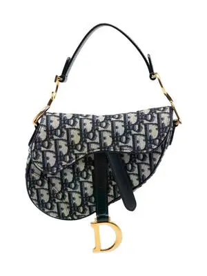 Dior Mini Saddle Bag - Blue