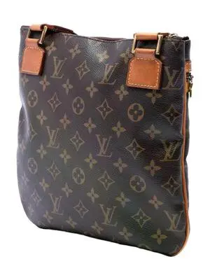 LOUIS VUITTON Monogram Bosphore Pochette Crossbody Bag - Brown
