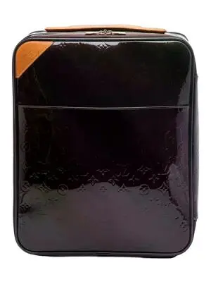 LOUIS VUITTON Monogram Vernis Pegase 45 Travel Bag - Purple