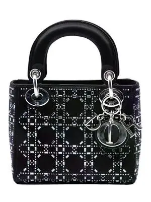 Dior Mini Lady Satchel - Black