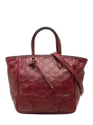 Gucci Small Bree Satchel - Red