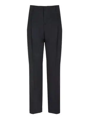 BRIGLIA 1949 High-waisted Tailored Trousers - Blue