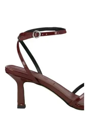 AEYDĒ Aeyde Maevve Leather Strappy Sandals