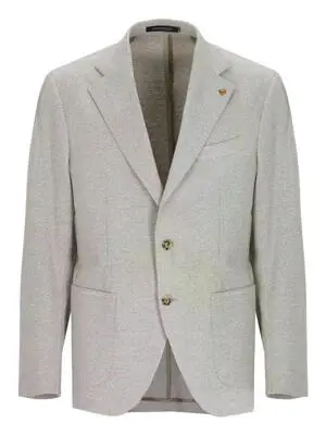 LATORRE Houndstooth-pattern Blazer - Grey