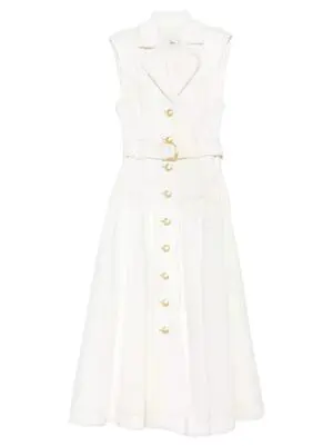 Aje Liliana Denim Dress - Neutrals