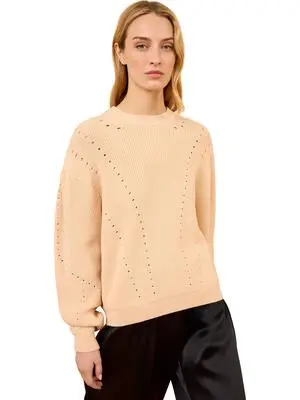 Ulla Johnson Illesa Knit Pullover - Blush