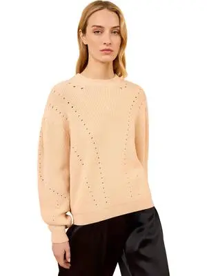 Ulla Johnson Illesa Knit Pullover - Blush
