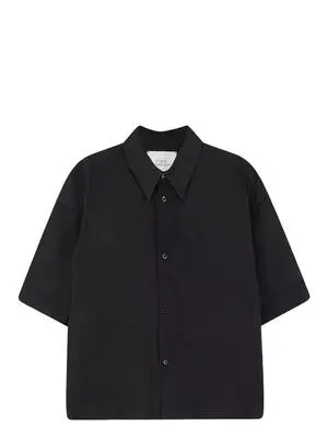 Studio Nicholson Sanko Boxy-fit Shirt - Black