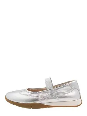 FRAU Cross Hybrid Ballet Flats - Silver